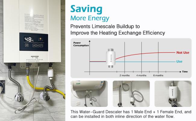 BriskSpring water descaler close-up