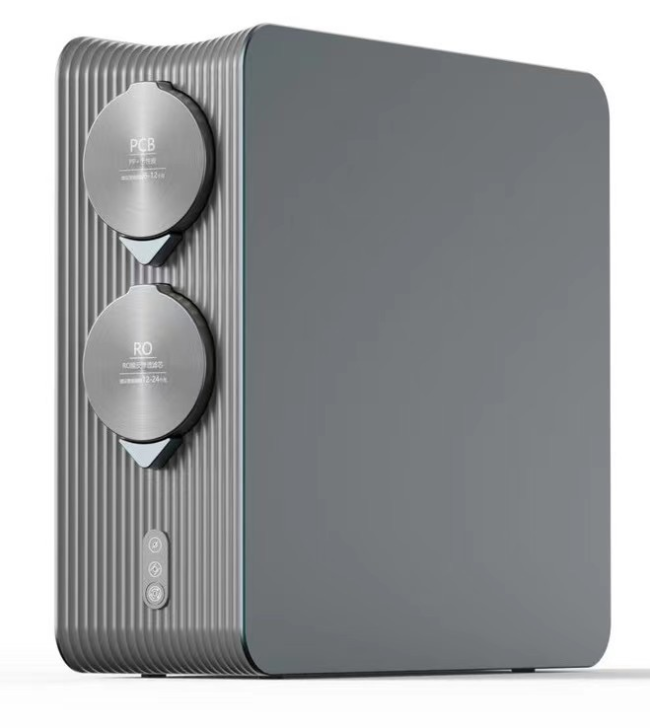 Under sink RO system installation diagram