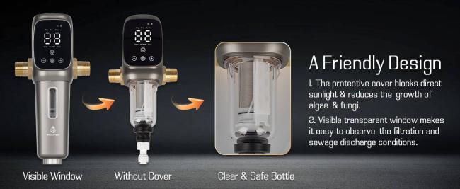 BriskSpring filter control panel