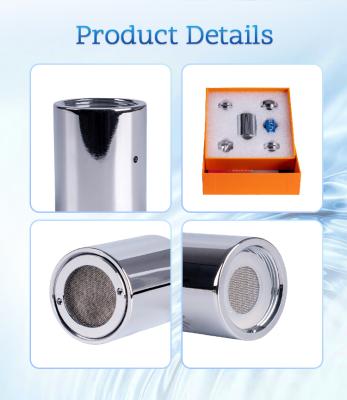 Cina Generatore di micro e nano bolle in ottone per pulizia profonda e uso sicuro dell'acqua con attacco rubinetto in vendita