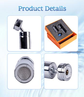 Китай 360° вращающийся микро-нано-пузыревой расширитель крана, легкий в установке, без пятен глубокая чистка для более мягкой, дружественной коже воды продается