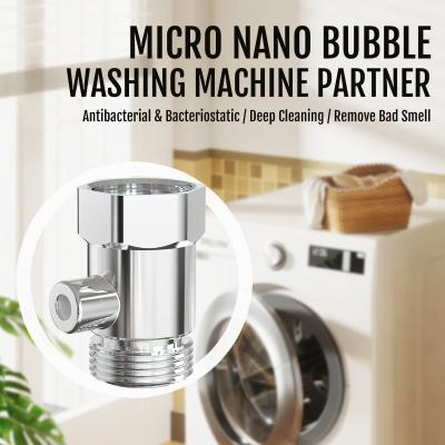 China Shining Brass Micro Nano Bubble Nozzle Bubbler Micro Nano Bubble Generator For Washing Machine for sale