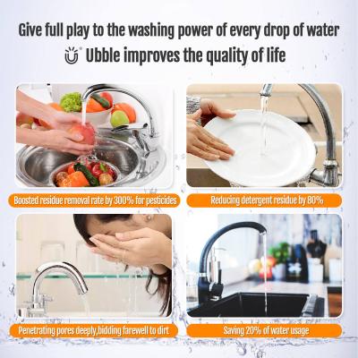 China Detergent Residue Reduction Water Saving Micro Nano Bubble Generator For Home Use for sale