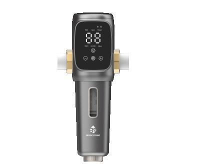 중국 6T/H 고유량 360° 회전식 커넥터 및 40-300μm 여과 기능을 갖춘 자동 스핀 다운 물 전처리 필터 판매용
