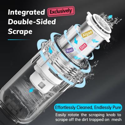 중국 가정용 3/4인치 물 전처리 필터, 5T/H 유량 및 자동 세척 디자인 판매용