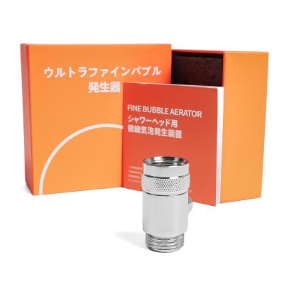 China Micro Nano Bubble Aerator Nozzle with H59-1 Brass Material 0.001-0.1 MM Bubble Diameter for Water-Driven Shower Heads for sale