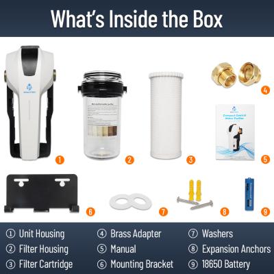 China Pressure-Resistant Point-of-Entry Water Filtration System with Automatic Regeneration Cycle and Low Maintenance for sale