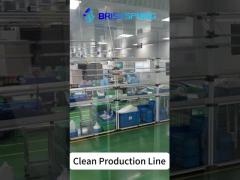 Linha de produção limpa do porão de produção Briskrping