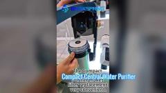 The Compact Central Water Purifier makes filter replacement very convenient.