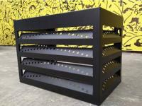 China Metal Facade External Insulated Facade System Perforated Solid Sheet For Air Conditional Cover for sale