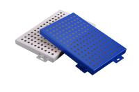 China PVDF Paint Perforated External Insulated Facade System For Facade Aluminum Cladding for sale