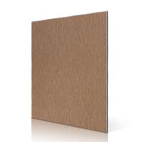 China Decorative Stone Aluminum Composite Panel Hs Code RAL Color Roofing Curtain for sale