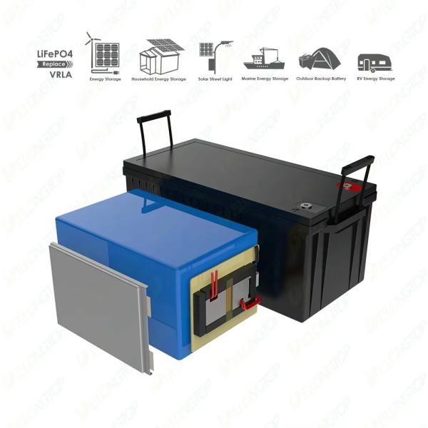 Quality 12v 100ah 200ah 300ah Lifepo4 RV AGV Batteries Lithium Phosphate for sale