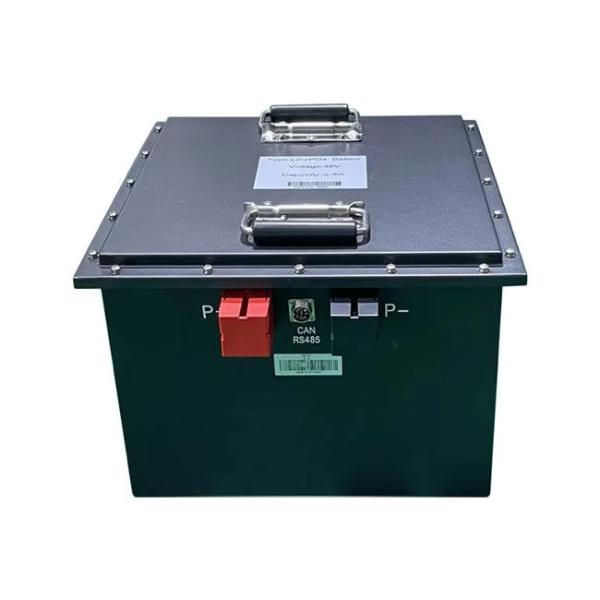 Quality Autonomous Mobile Robot Lifepo AGV Batteries Pack Systems 48V 105AH for sale