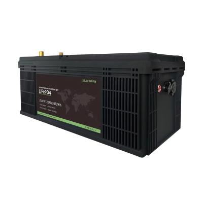 Quality Deep Cycle Lifepo4 Lithium RV Battery 25.6v 120ah For Campervan for sale