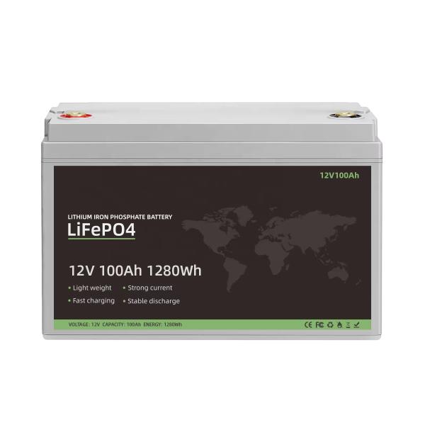 Quality Custom 100AH Lithium Ion 12 Volt Rv Battery For Vehicle Mobile Camper for sale