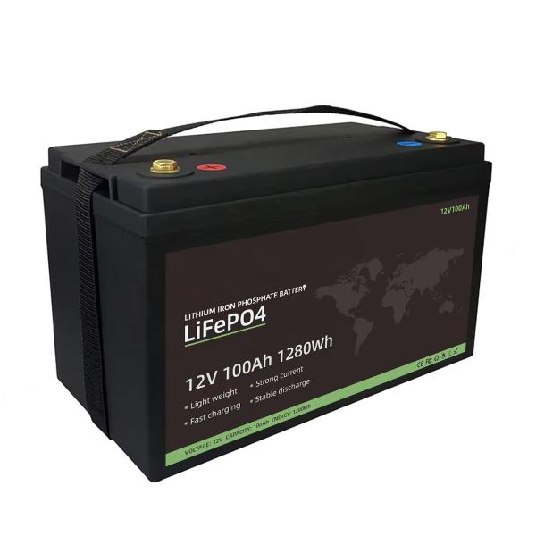 Quality Custom 100AH Lithium Ion 12 Volt Rv Battery For Vehicle Mobile Camper for sale