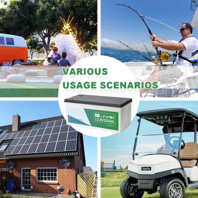 Quality Vehicle Lithium RV Battery 12v 100ah 150ah 200ah LiFePO4 For Camper for sale