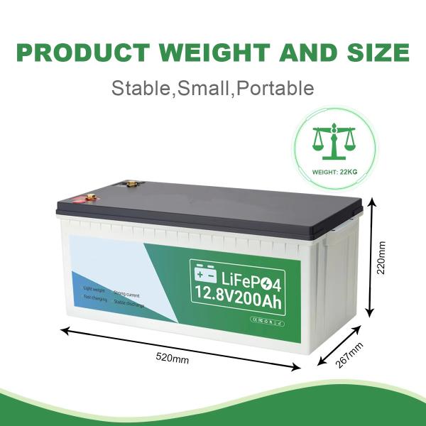 Quality AA Lithium Ion Rv Battery Pack Rechargeable 12.8V 200ah for sale
