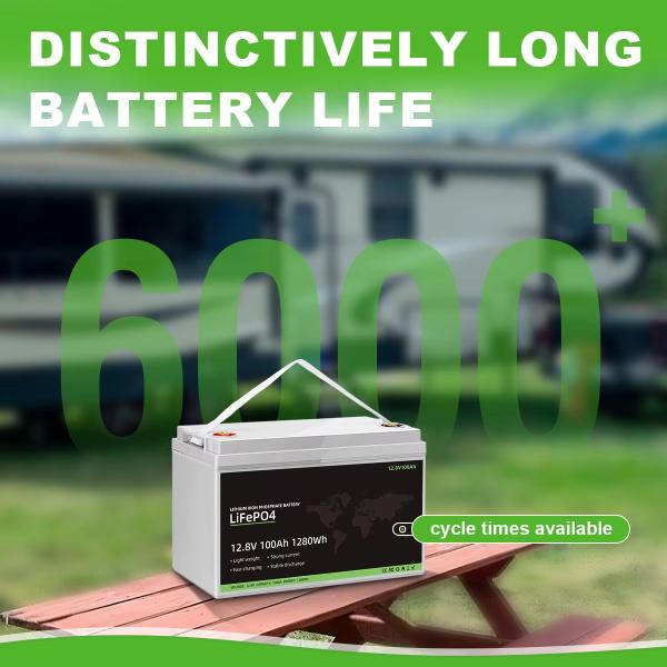 Quality 12.8V 100AH Lifepo4 Battery Pack LFP Lithium Ion Battery For Motorhome for sale