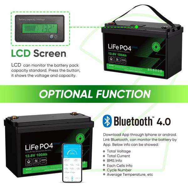 Quality ODM 12v LFP Lifepo4 Lithium Battery 100ah 200ah 6000 Cycle for sale