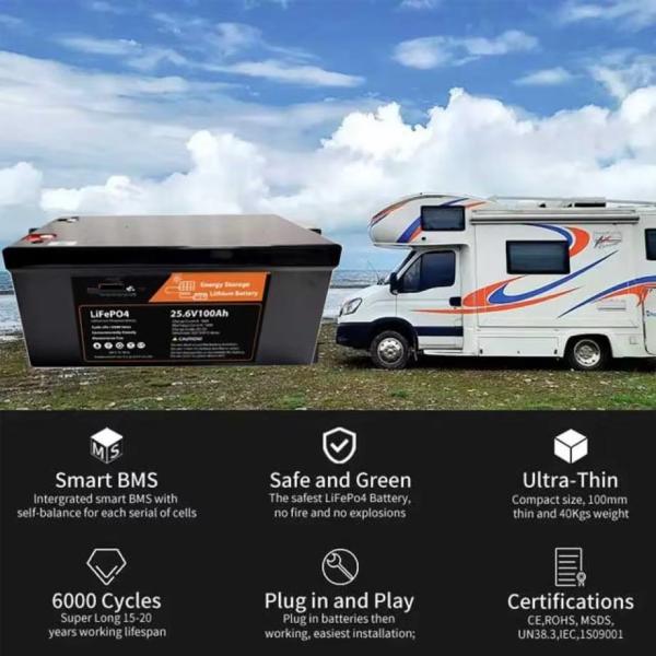 Quality Golf Cart LiFePO4 Lithium LiFePo4 Batteries 100Ah 200ah 48V For Bass Boat for sale
