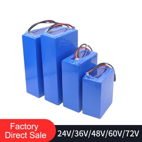 Rechargeable Custom Lithium Batteries Iron Phosphate Cells Pack 24V 36V 48V 60V