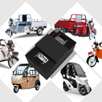 Quality 60V 65AH Electric Wheel Chair Batteries Tricycle Car ATV Bike Battery for sale