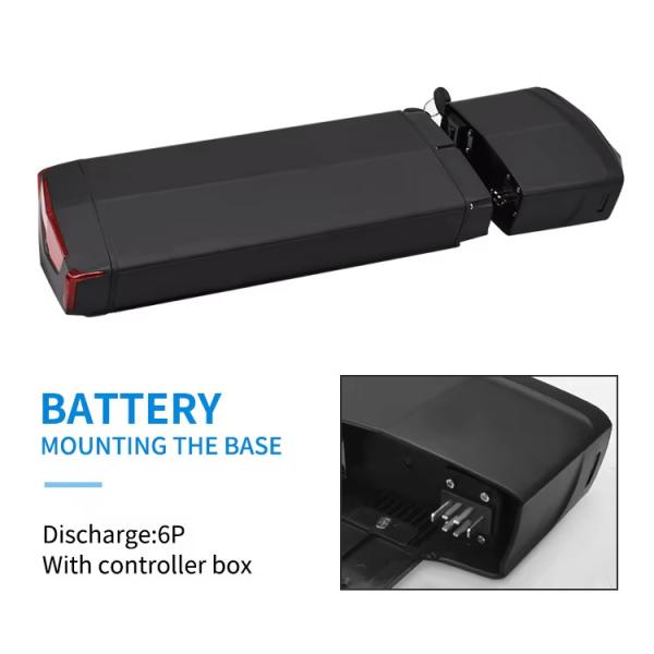 Quality Rear Rack Lithium E Bike Li Ion Battery For Electric Bikes 36v 13Ah 15Ah 17AH 17 for sale