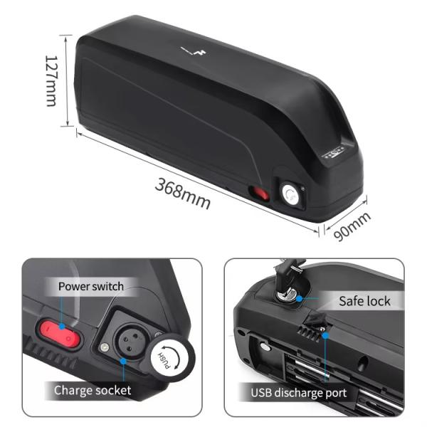 Quality Dual Downtube 48v 25ah Ebike Battery pack 1000W 750W Conversion Kit for sale
