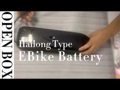 Downtube elektrische fiets batterij 36v 10ah 15ah Hailong Ebike batterij voor fiets
