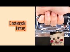 LiFePO4 Lithium Ion EV Electric Motorcycle Battery Pack 60V 24ah