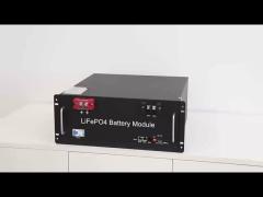 Rechargeable Solar Powered 48v 300ah Lifepo4 Battery 100ah 200ah 5KWH 10KWH