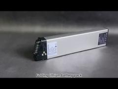 36V 48v Foldable Electric Bicycle Battery Pack Deep Cycle