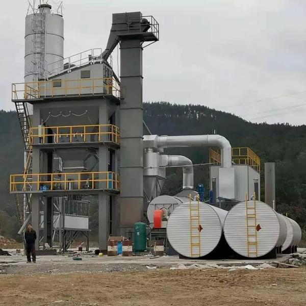 Quality LB2000 Stationary Asphalt Batch Mix Plant For Road Construction Projects for sale