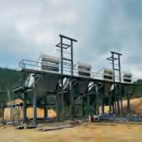 China YK Series Multilayer Circular Vibrating Screen 2-4 Layers 3-80mm Mesh for sale