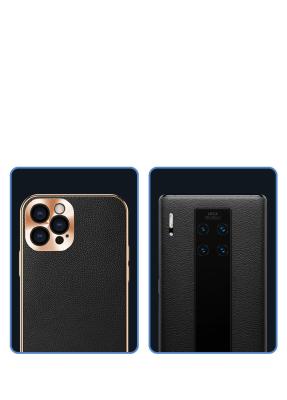 Cina Cassa di cuoio di lusso di cuoio genuina del portafoglio di Iphone delle casse del telefono in vendita