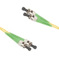 China ST SC LC APC Single Mode Duplex Fiber Optic Patch Cable 3m 2.0mm for sale