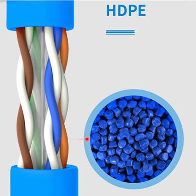 China PVC LSZH CAT6 Network And Ethernet Lan Cable 23 AWG for sale