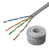 China Cat5e UTP LAN Cable 4 Pair 1000ft 24 AWG CCA Copper Ethernet Network Cable for sale