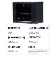 China 9U Assembling Network Equipment Cabinet Locking Server Cabinet for sale