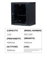 China 12U Network Server Rack , Network Rack Cabinet for sale
