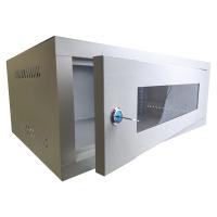 China 9U Network Server Cabinet Rack Enclosure Wall Mount 400mm Deep Plexiglass Door Lock for sale