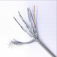 China Cat7 SFTP Network Cable 23AWG Solid Bare Copper 1000ft 10GBase-T 600MHz LAN Ethernet for sale
