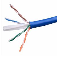 China Bulk Bare Copper Cat6 UTP LAN Cable 1000ft PVC Jacket Ethernet Network Wire for sale