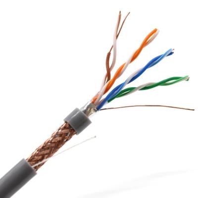 Cina 305m di rame solidi dell'interno 1000ft 4 paia di Cat5e LAN Cable, cavo all'aperto dell'interno di Cat5e in vendita