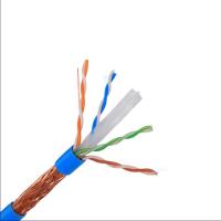 China Cat6 UTP FTP STP Shielded Network Cable 550MHz Solid Bare Copper LAN Ethernet for sale