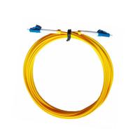 China 3m LC APC Single Mode Simplex Fiber Patch Cord LSZH PVC Jacket Low Insertion Loss for sale