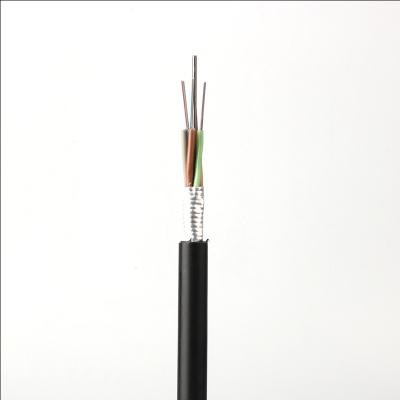 China Écrasez le câble optique blindé de correction de fibre de la résistance GYTS avec la flexibilité for sale