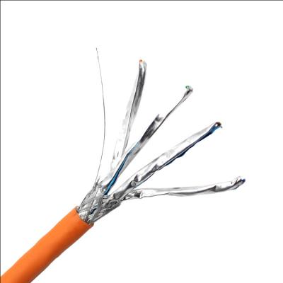 China FTP LSZH Cat6A LAN Cable , Cat6a Ethernet Cable 1000 Ft With CE RoHS for sale